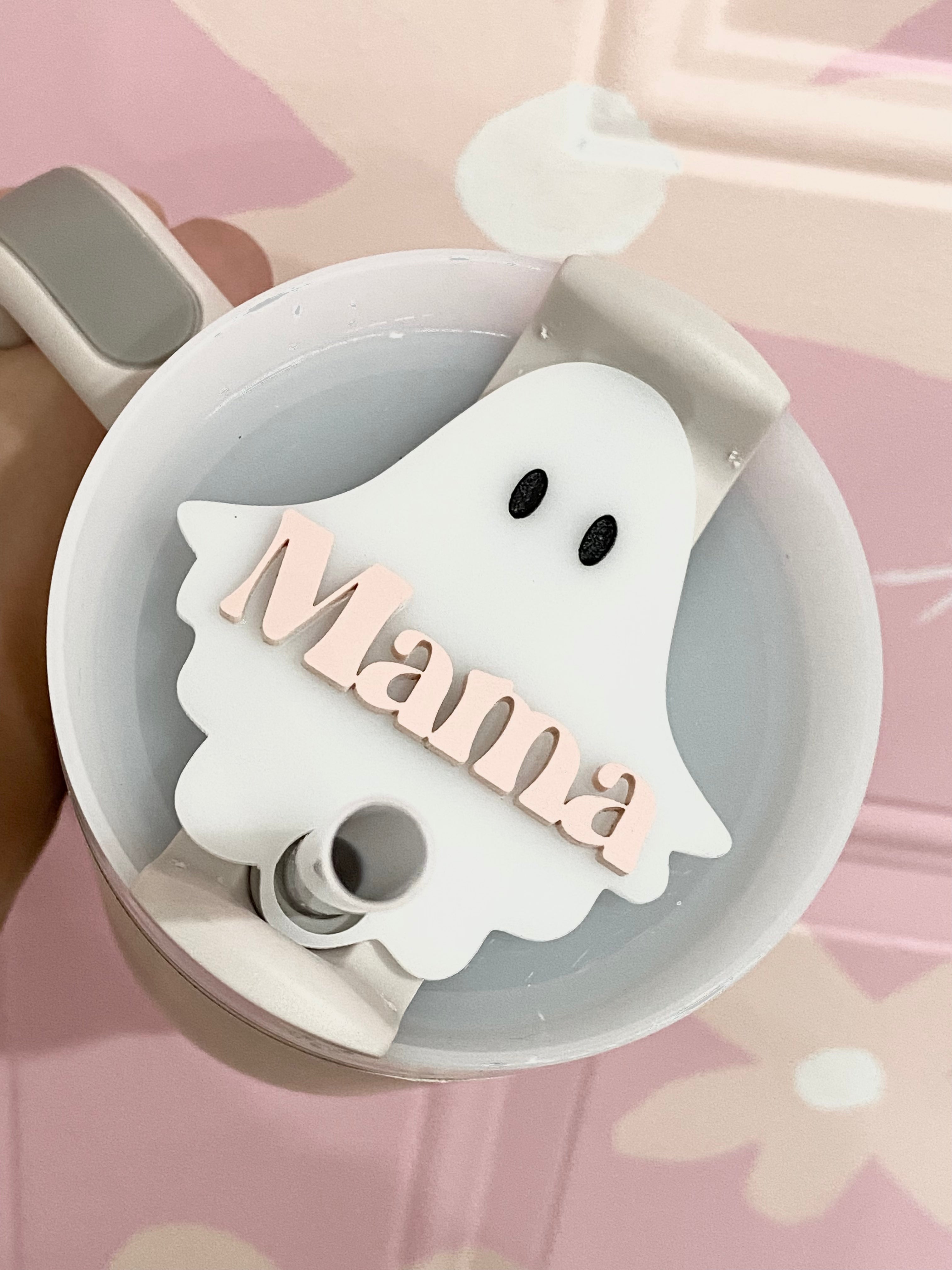 Stanley cup toppers | mama ghost 40oz – laughingisland